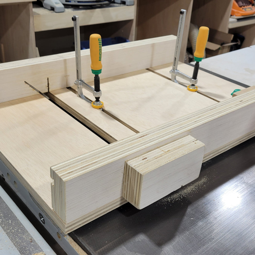 DIY Plans - Small Crosscut & Miter Sled For Table Saws – Evolution ...
