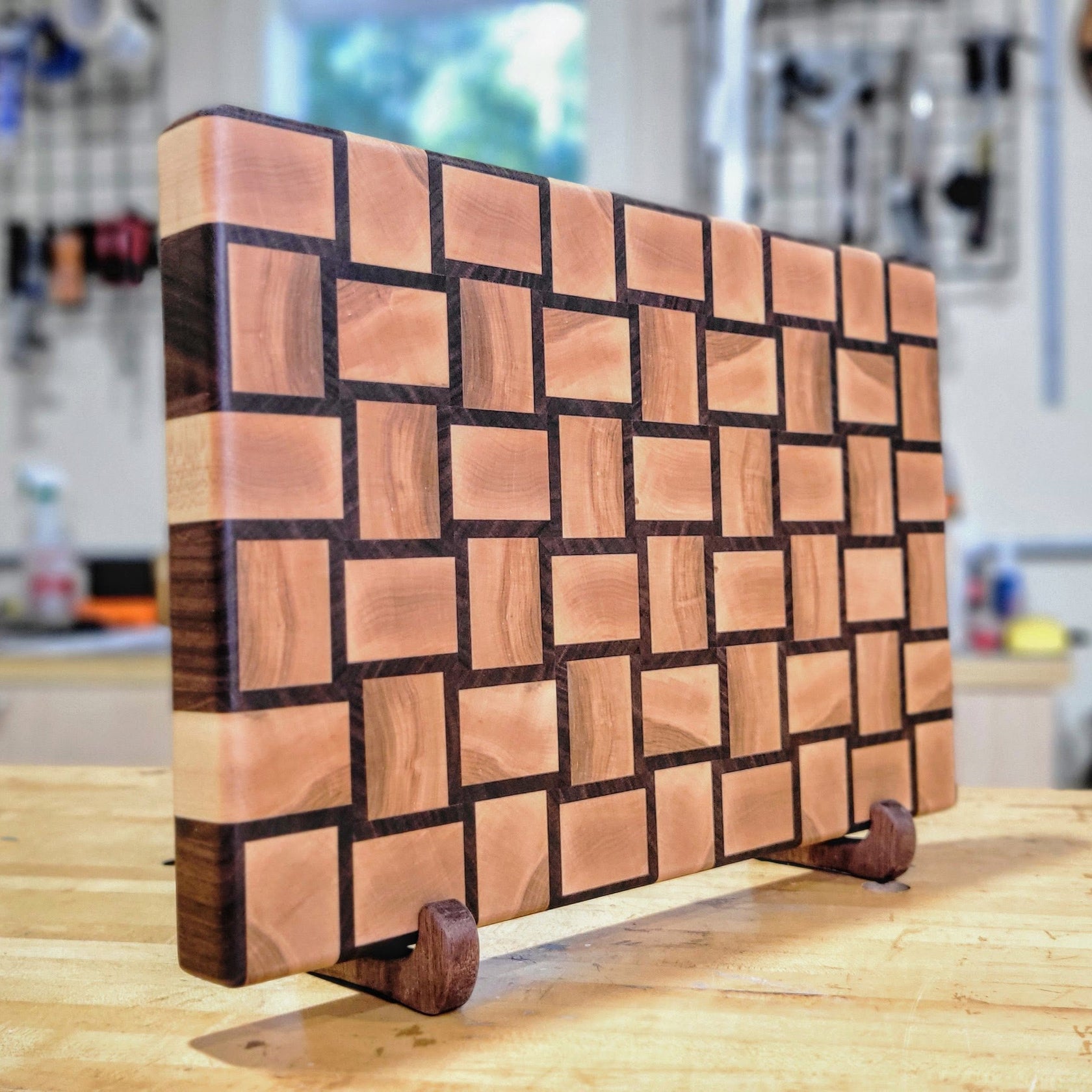 DIY Plans - Basic Basket Weave End Grain Cutting Board – Evolution ...